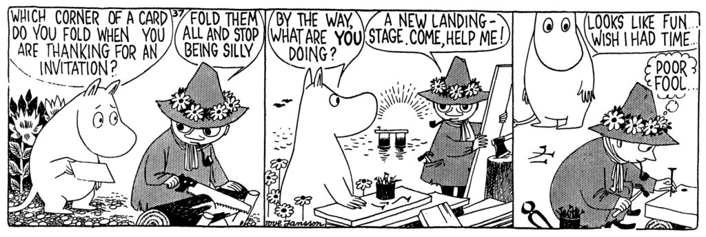 Tove Jansson • The Moomins take on the world • Tovejansson.com