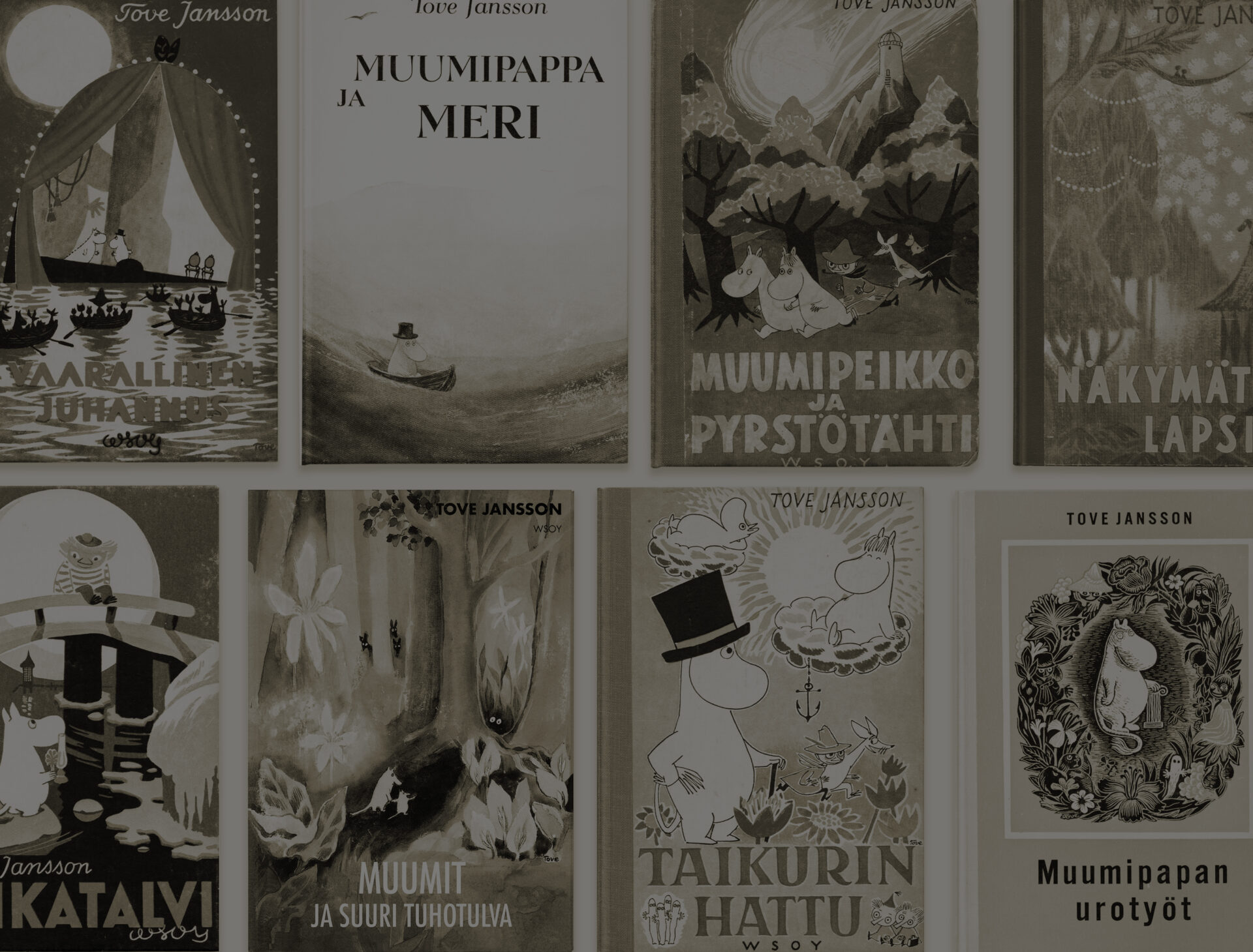 Tove Jansson • Muumi – romaanit • Tovejansson.com