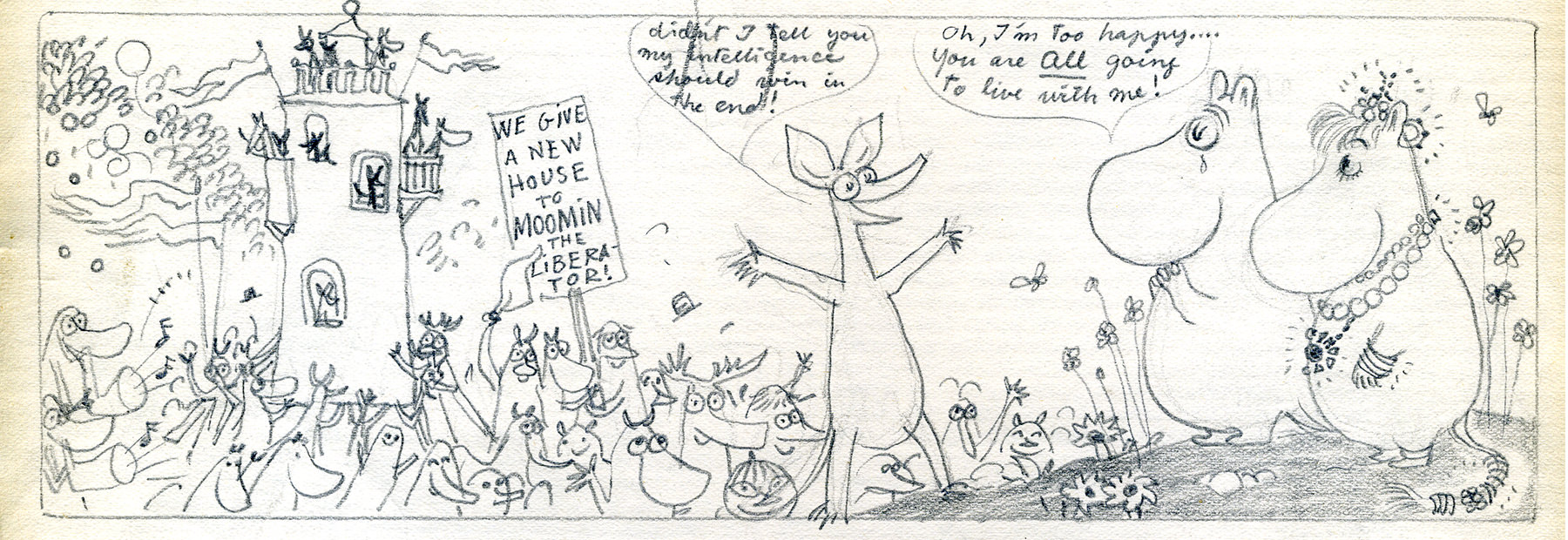 Den första muminserien – Mumintrollet